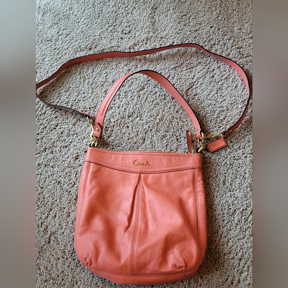 Coach | Bags | Coach Ashley Pink Shoulder Bag | Poshmark